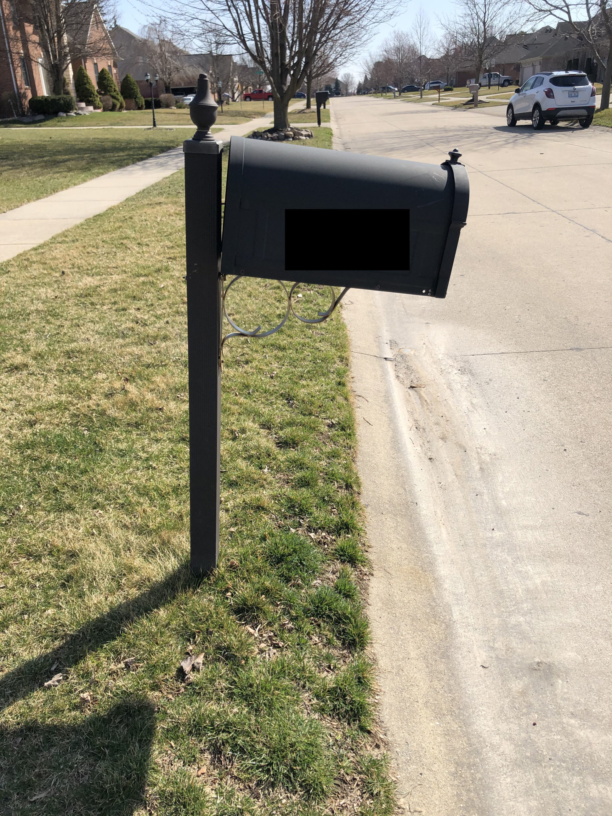 Mailbox upgrade from ugly to beautiful - Reflections & Explorations